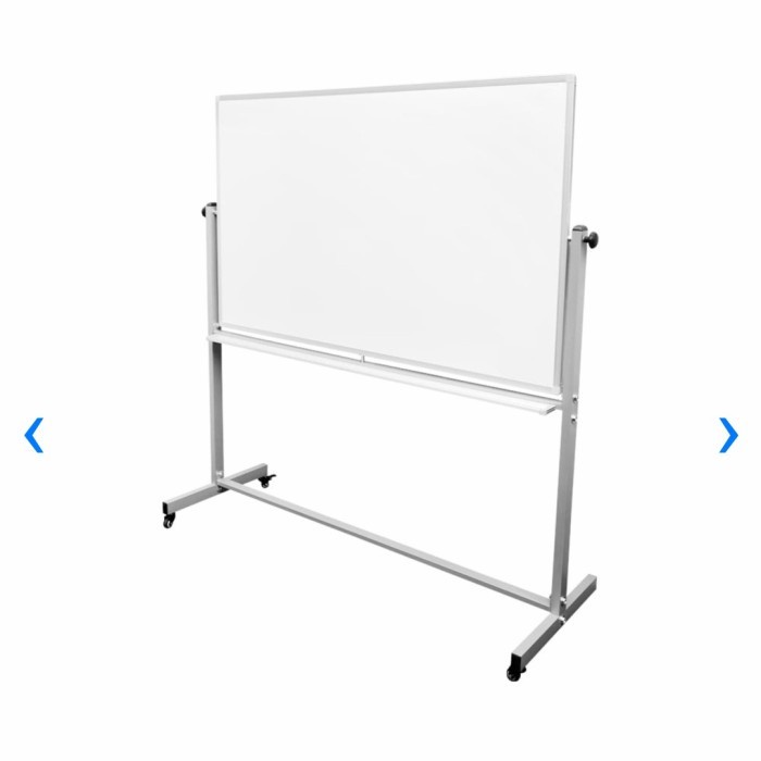 Jual Papan White Board Dengan Kaki 200x100 Cm - papan tulis 200x100 Cm ...