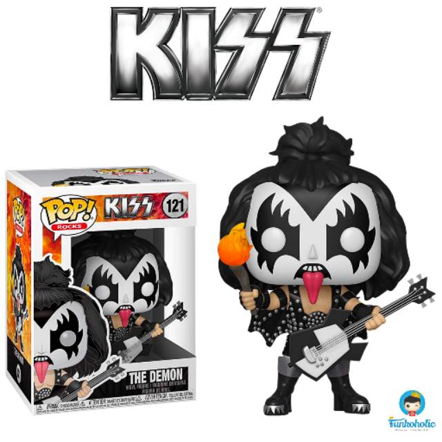 Jual Funko POP! Rocks Kiss - Gene Simmons The Demon #121 | Shopee Indonesia