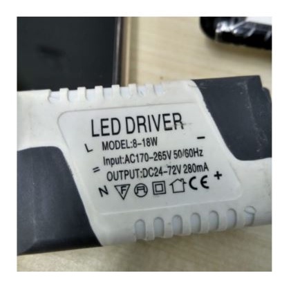 Jual Driver Adaptor 18 watt Lampu Downlight Led Panel Trafo 18w 18 w ...