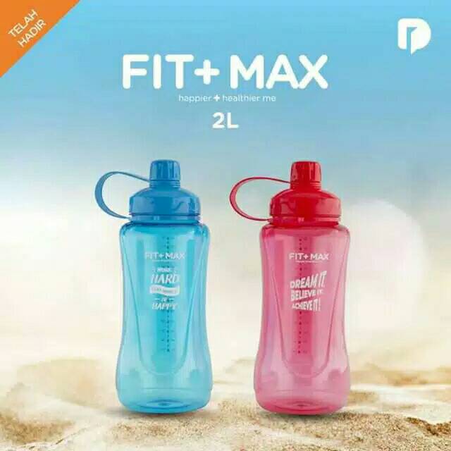Jual Botol Minum Jumbo Fit Max 2 Liter ( Satuan ) | Shopee Indonesia