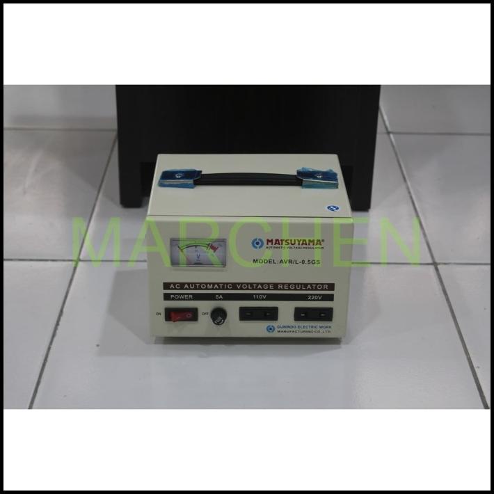 Jual Stavol Stavolt Stabilizer Stabiliser Matsuyama 500W 500 Va Avr-L-0 ...