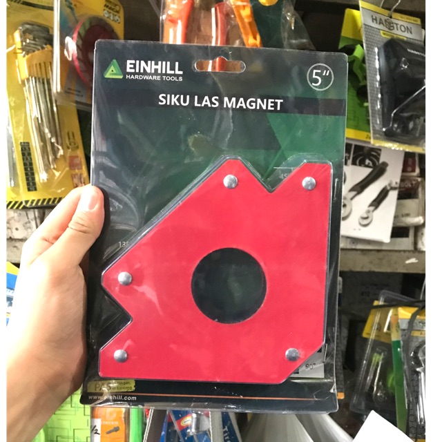 Jual SIKU LAS MAGNET 5 INCH 75 LB ARROW MAGNETIC SIKU MAGNET LAS ...