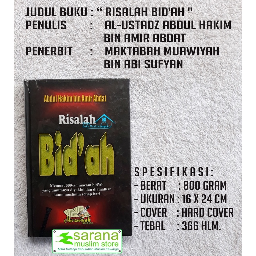 Jual BUKU RISALAH BID'AH | Shopee Indonesia