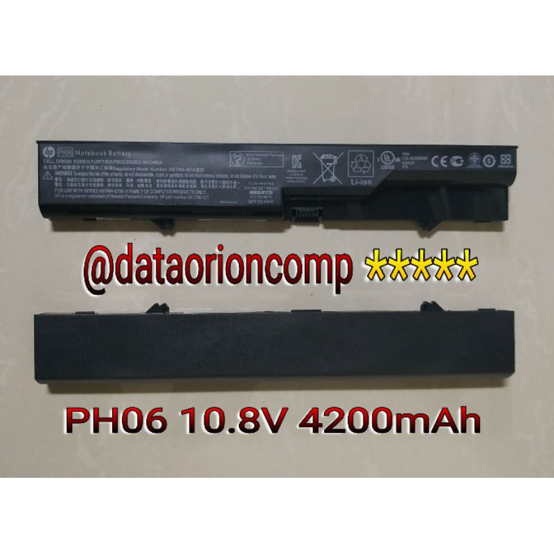 Jual Baterai Battery Laptop HP ProBook 4420 4420S CQ320 CQ321 CQ325 ...