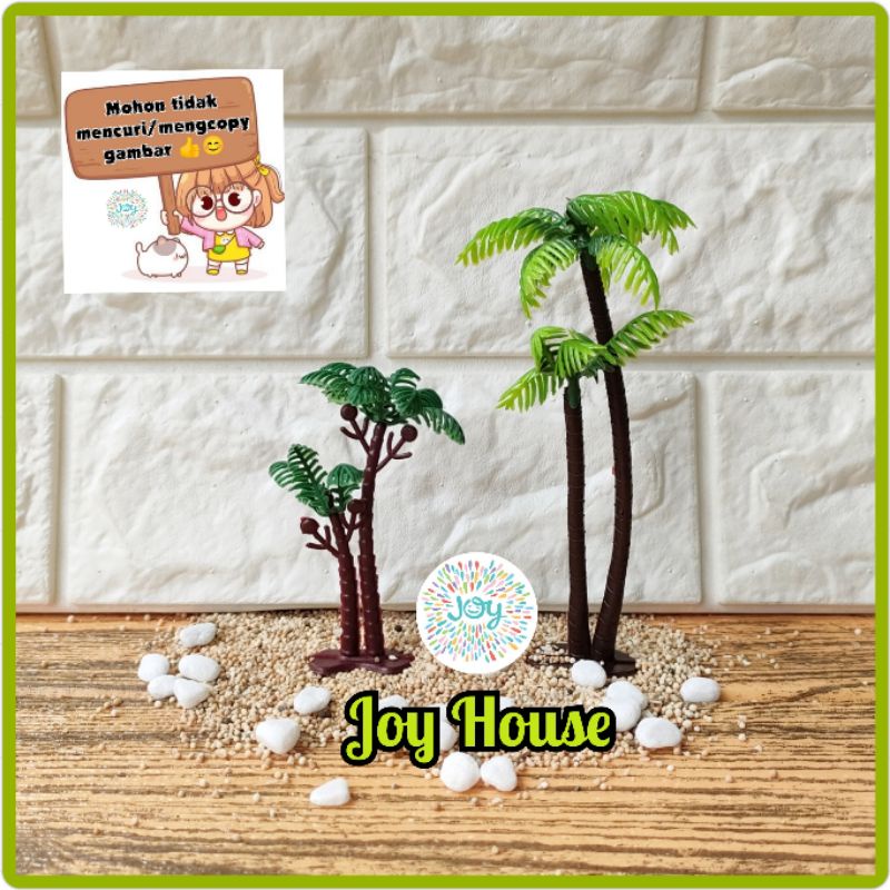 Jual 1pc Miniatur Pohon Kelapa Palm Buatan Artificial Hiasan Topper ...