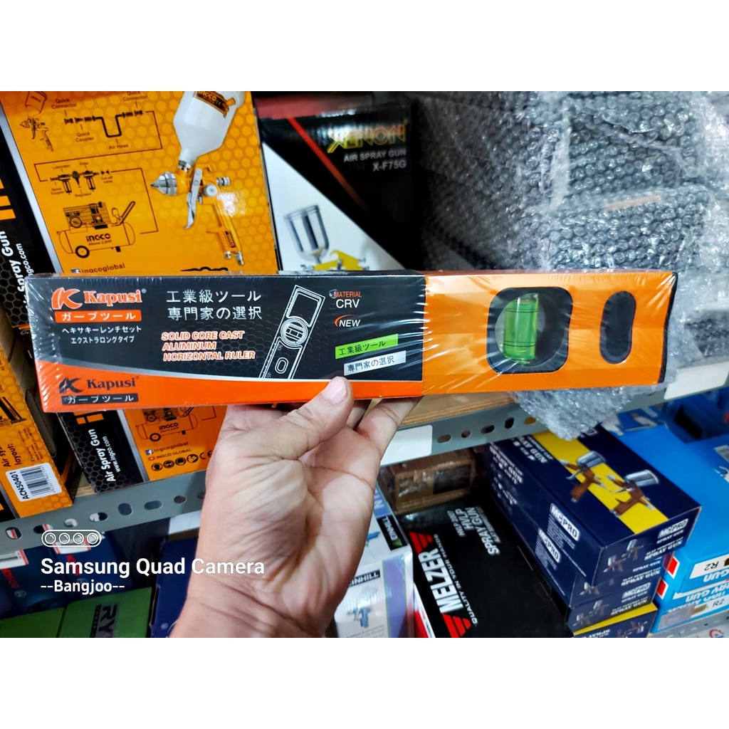 Jual Waterpass BLOCK KAPUSI K0248 / waterpas balok 30cm / penggaris ...