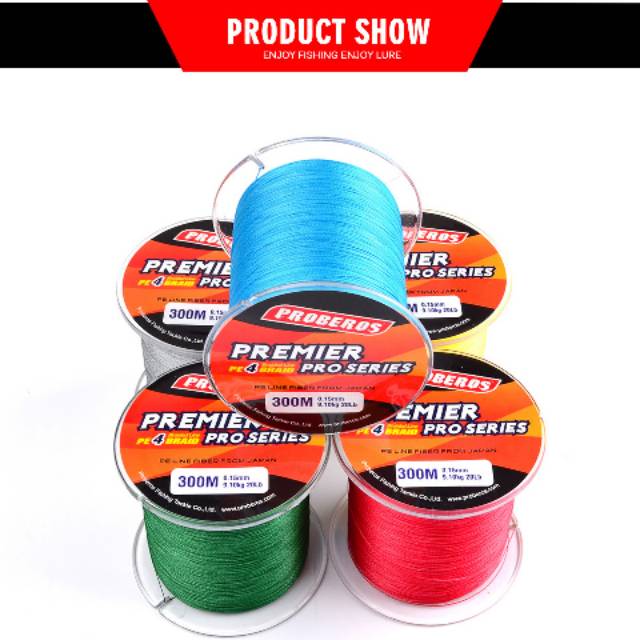 Jual Proberos Premier Pro Series Benang Pancing Braided Thick 0.33mm ...