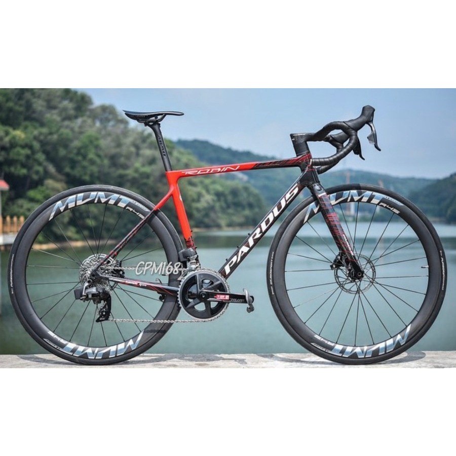 Jual ROADBIKE PARDUS ROBIN EVO CARBON 24 SPEED SRAM RIVAL eTAP AXS DISC ...