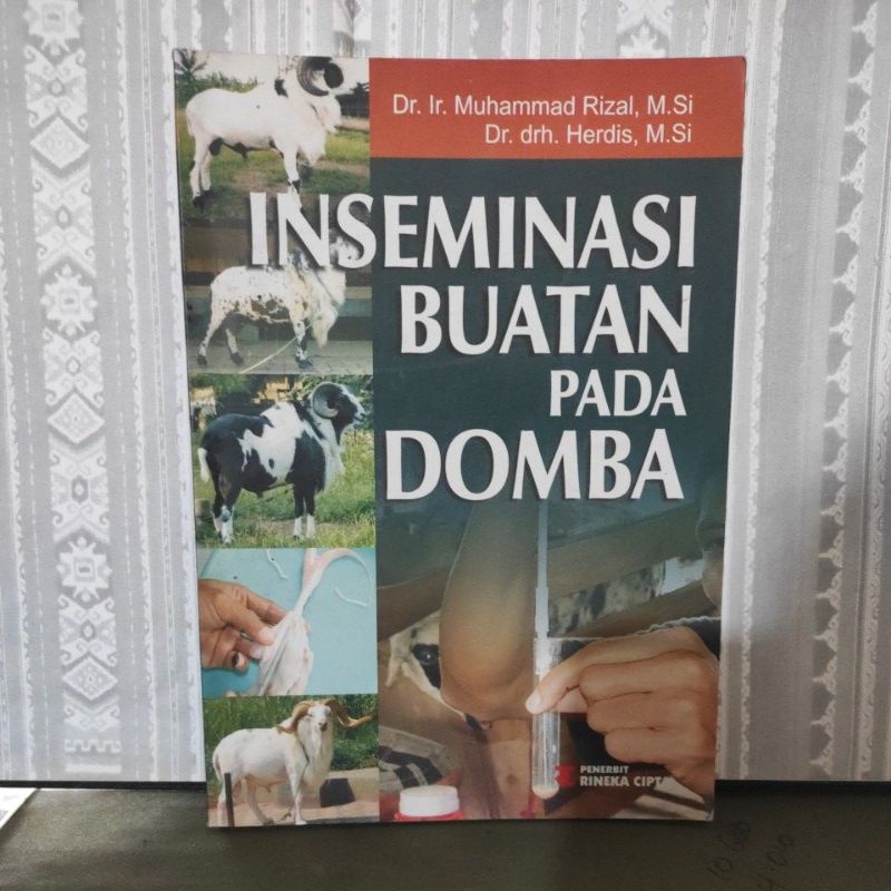 Jual Buku Inseminasi Buatan Pada Domba Oleh Dr. Ir. Muhammad Rizal, M. si | Shopee Indonesia