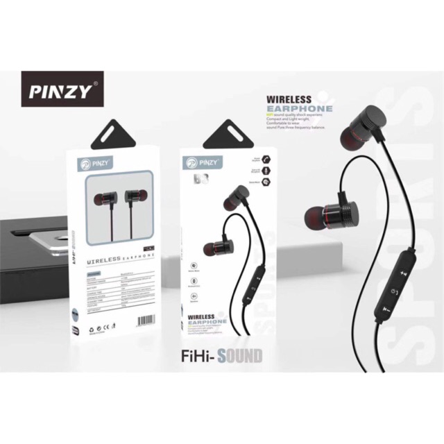 Jual PINZY Headset Bluetooth Sport Magnetic design Original B3 | Shopee ...