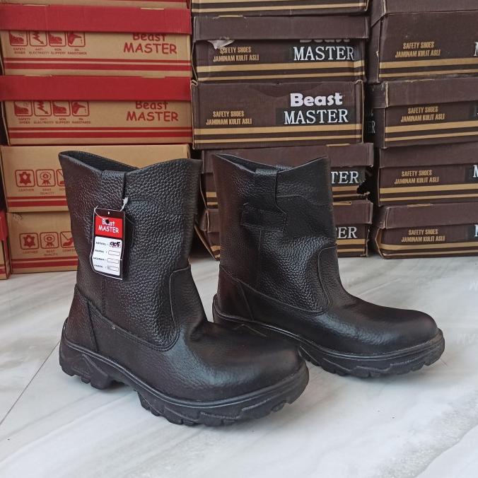Jual Sepatu Safety Beast Master Pdl - Hitam Rafikaolshop12 | Shopee ...