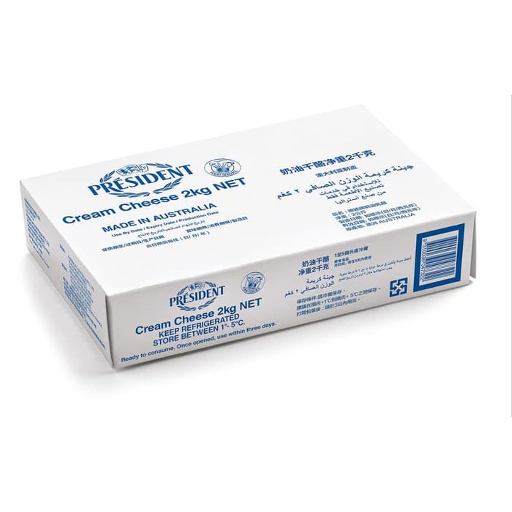 Jual President Cream Cheese 2Kg | Shopee Indonesia