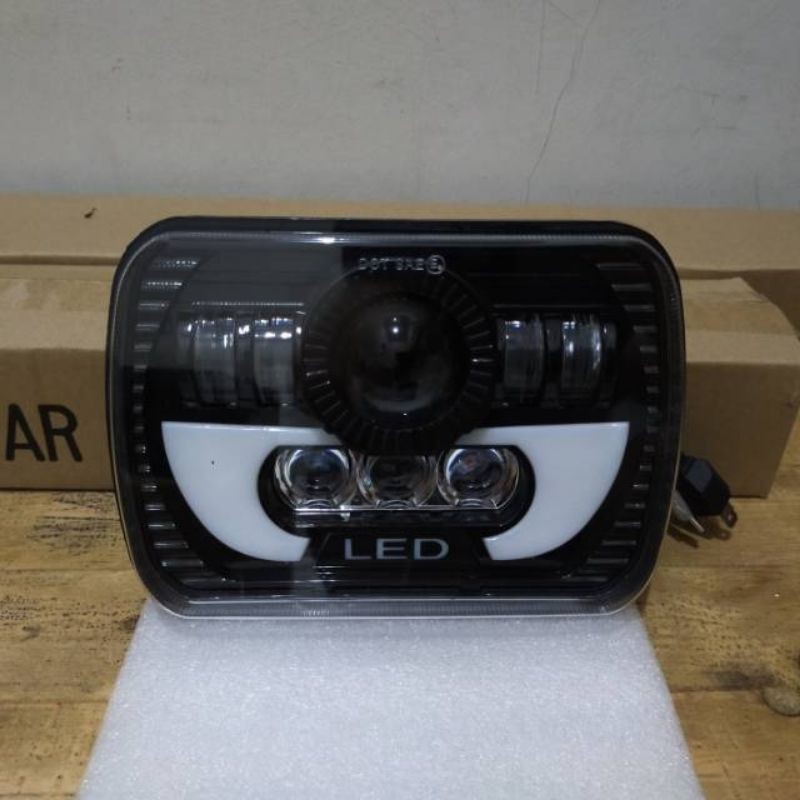 Jual led daymaker kotak 7 inchi | Shopee Indonesia