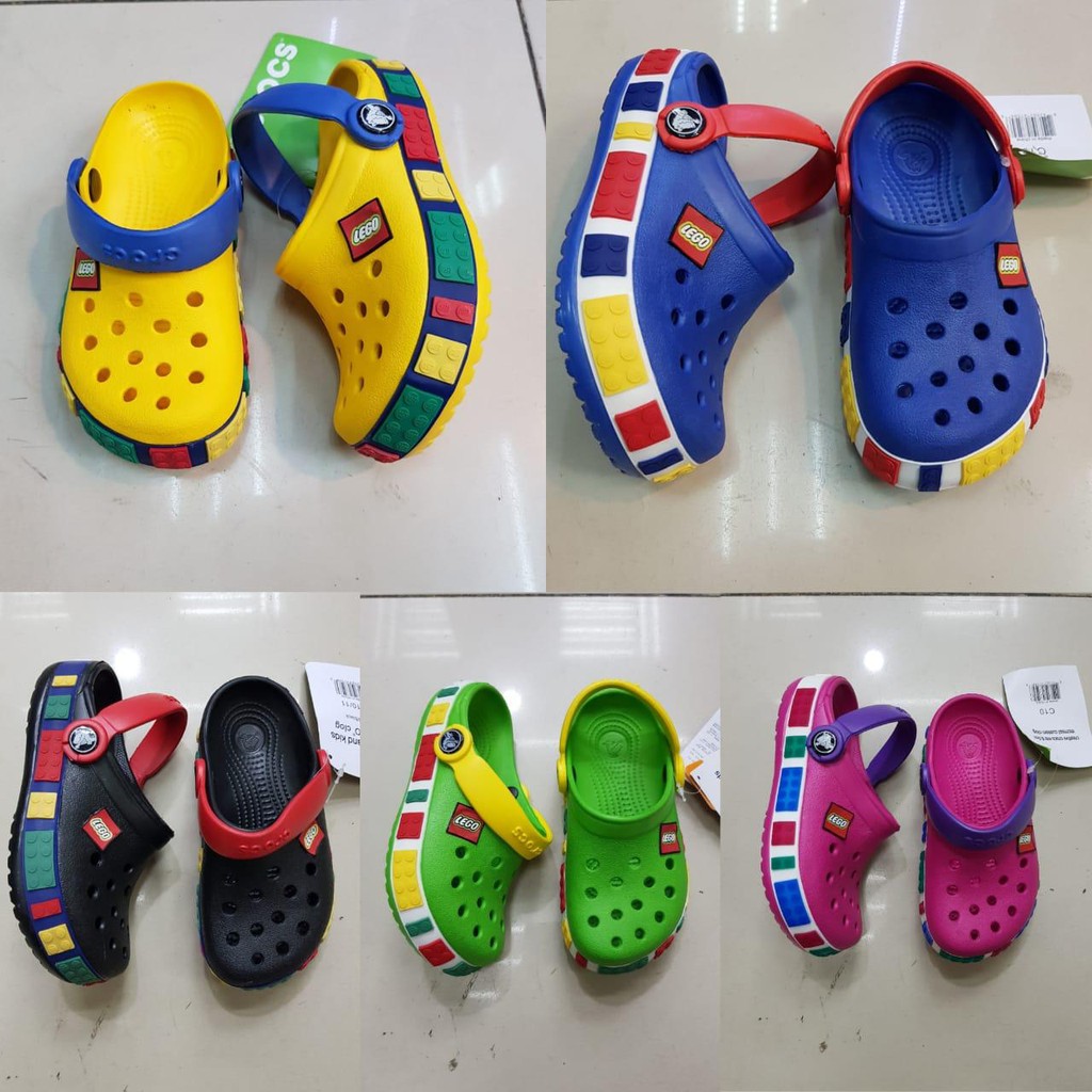 Jual Crocs Lego Kids Sandal Anak | Shopee Indonesia