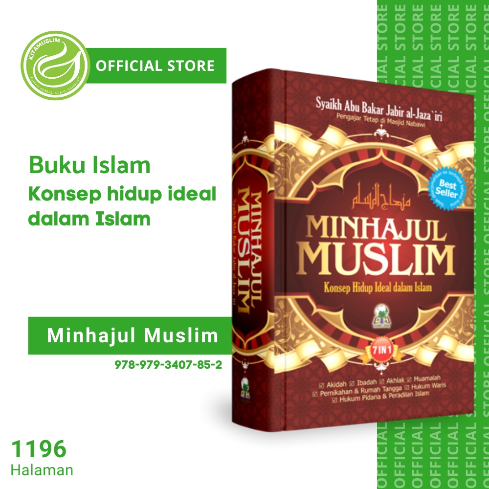Jual Buku Minhajul Muslim Konsep Hidup Ideal Dalam Islam Syaikh Abu ...