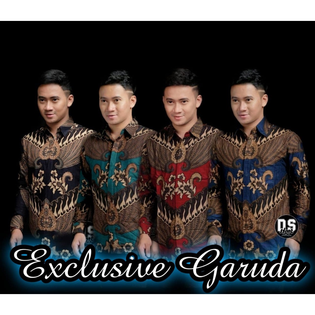 Jual Baju Batik JUMBO - Kemeja Batik Pria Lengan Panjang Exlusive ...