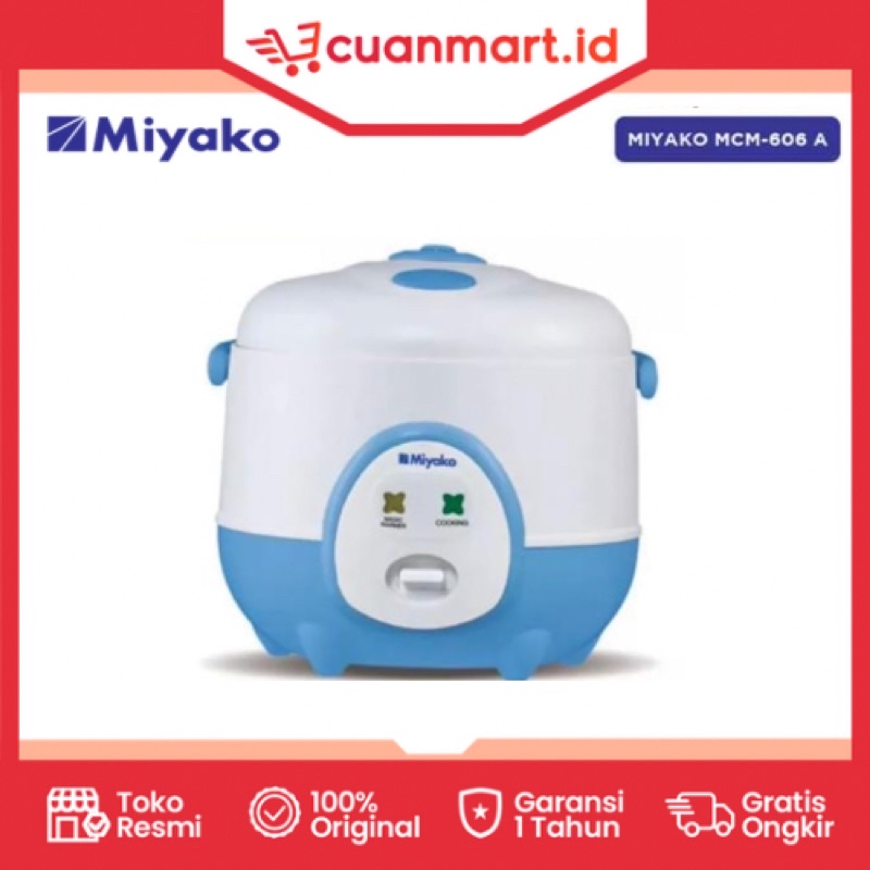 Jual Miyako Magic Com MCM 606A / Rice Cooker MCM 606B 0,6 Liter ...
