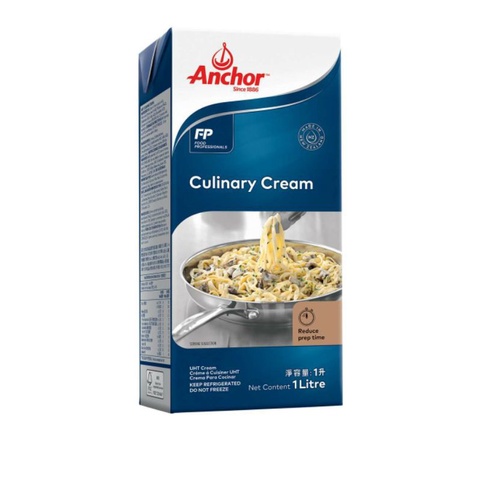 Jual Anchor Cooking Cream Culinary - Nz 1 Lt | Shopee Indonesia