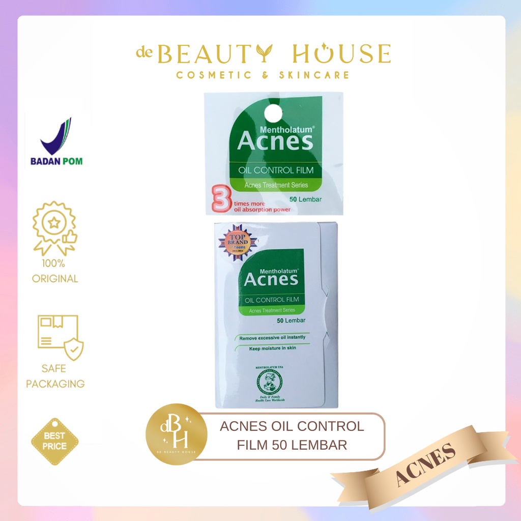 Jual ACNES Oil Control Film 50 Lembar | Shopee Indonesia