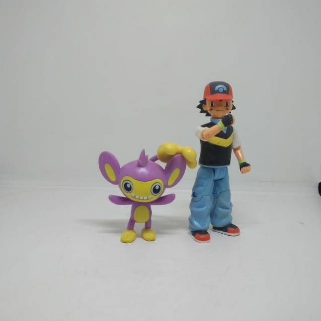 Jual Figure Pokemon Rare Set - Ash dan Aipom | Shopee Indonesia