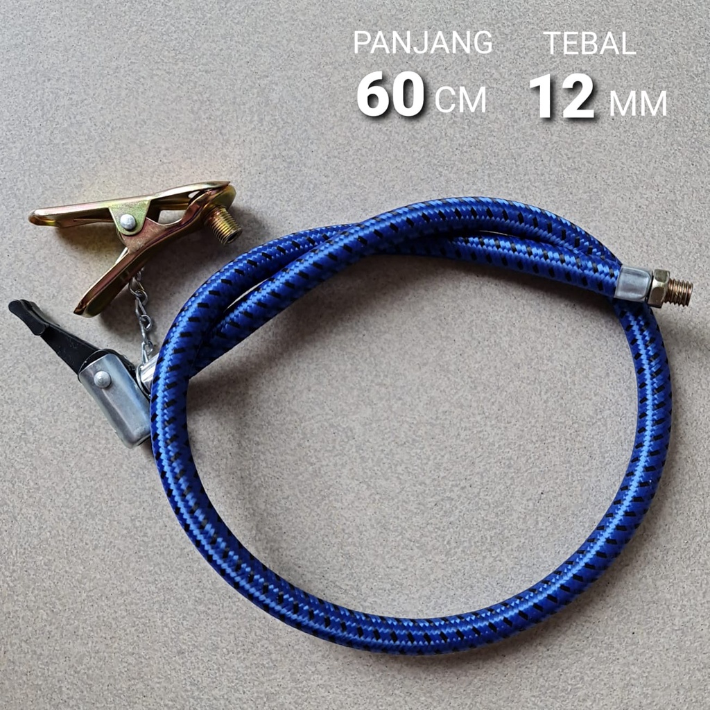 Jual Selang Pompa Sepeda Tabung / Selang Pompa Bahan Kain Panjang 60 CM ...