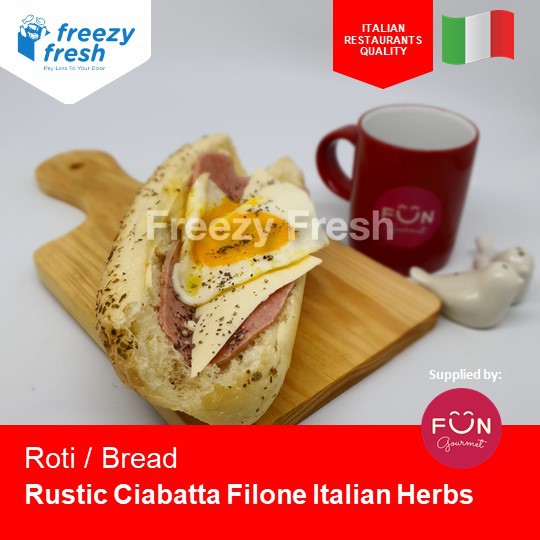 Jual Roti RUSTIC CIABATTA, Italian inspired bread by Fun Gourmet ...