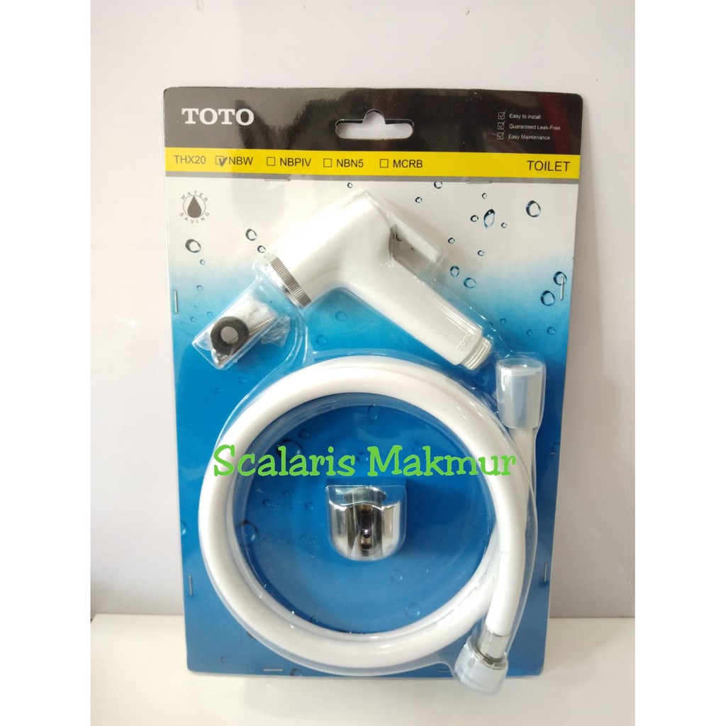 Jual TOTO Jet Shower NBW ( White ) | Shopee Indonesia