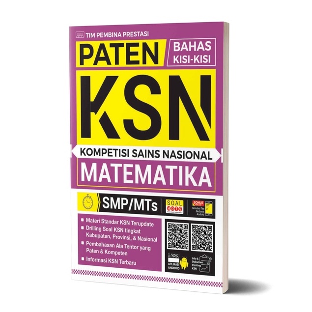 Jual Buku KSN Matematika SMP/MTs - Kompetisi Sains Nasional SMP/MTs | Shopee Indonesia