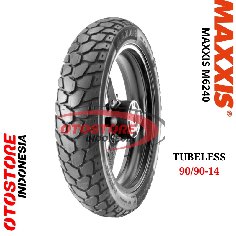 Jual Ban Luar Motor Maxxis M6239 Off Road 90/90-14 Ring 14 Tubeless Ban ...