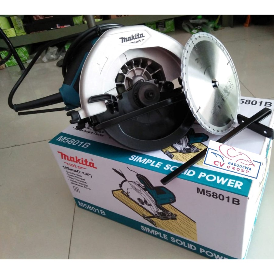 Jual MAKITA M5801B MESIN CIRCLE MAKITA / MESIN CIRCULAR SAW MAKITA M 5801B | Shopee Indonesia