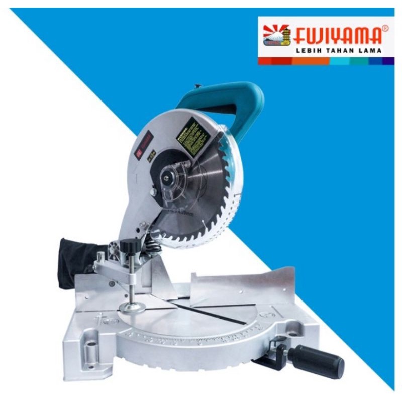 Jual GARANSI RESMI FUJIYAMA LS2040 10inch compound miter saw 255mm Mesin gergaji potong | Shopee ...