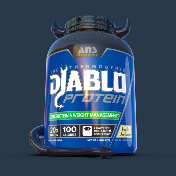 Jual ANS Diablo Protein 4lbs Whey Protein Fat Lose Toko Cabang | Shopee ...