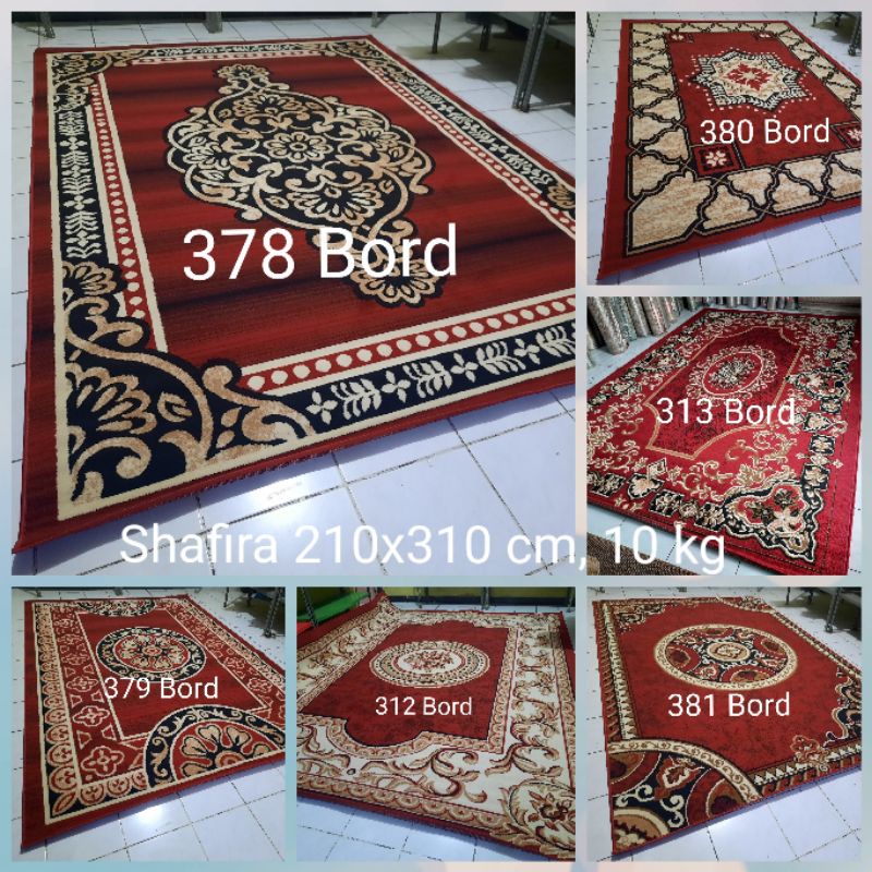 Jual Karpet Permadani Besar Jumbo Klasik 21 Bord Merah Marun | Shopee ...