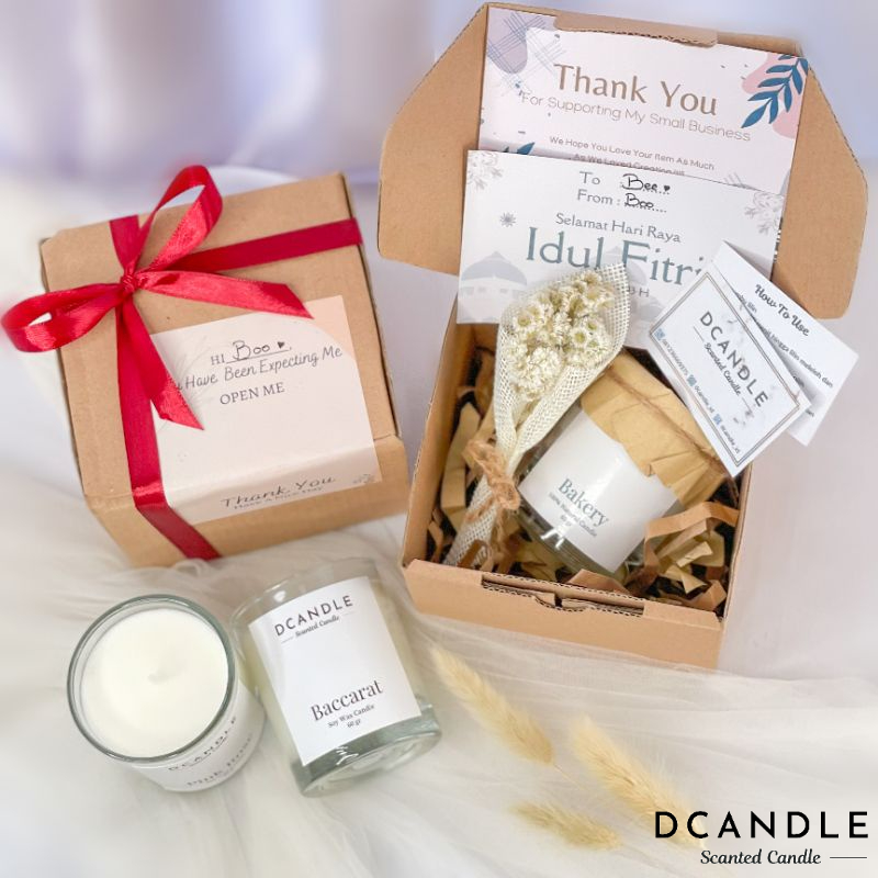 Jual Hampers Premium Lilin Aromaterapi Gift Box Hampers Candle Gift Box ...