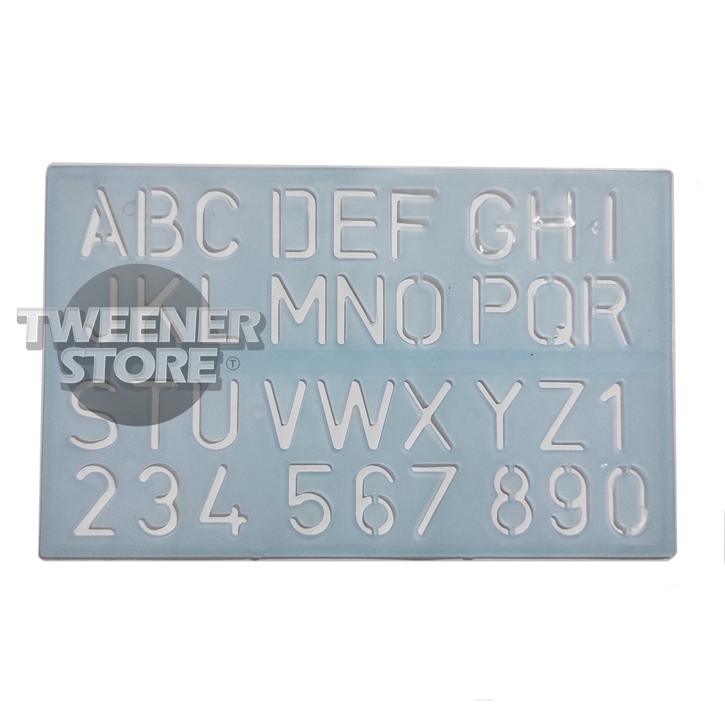 Jual Penggaris SABLON | Penggaris Bentuk | Huruf Angka | Shopee Indonesia