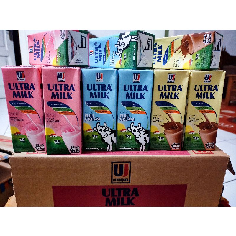 Jual Susu Ultra 200 mL | Shopee Indonesia
