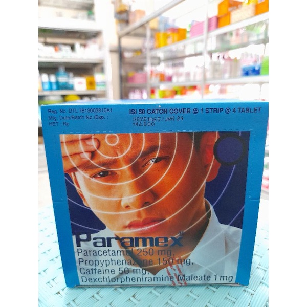 Jual PARAMEX TAB 4's | Shopee Indonesia