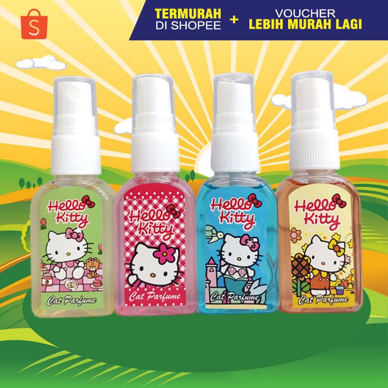 Jual HELLO KITTY - Parfum Kucing Parfum Kitten Pewangi Kucing Anti Kutu ...