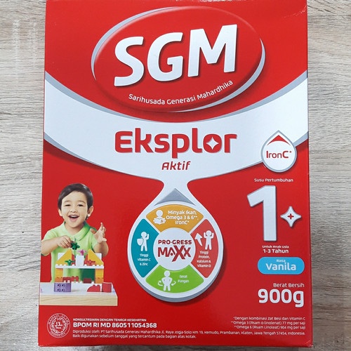 Jual Susu SGM 1+ Vanila Pertumbuhan Anak (900 Gr) | Shopee Indonesia