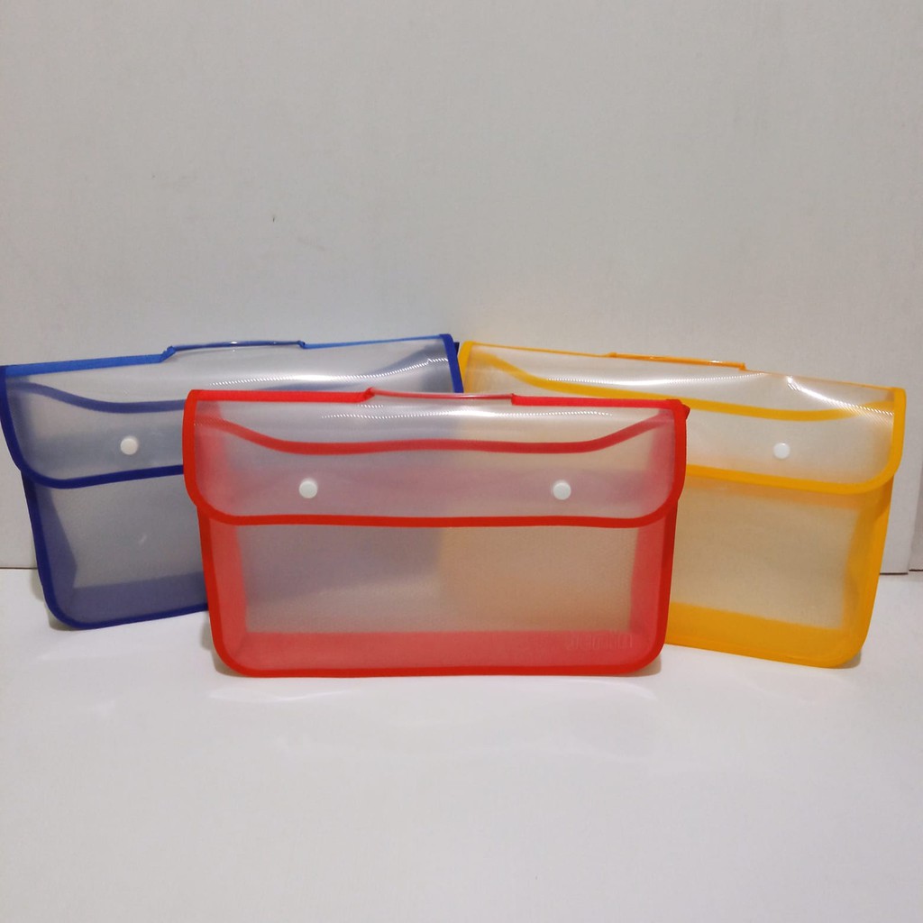 Jual TAS KANCING JARING FOLIO / TAS KANCING ZIPPER | Shopee Indonesia