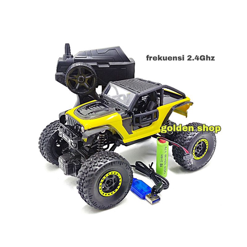 Jual Mobil Off Road Remote Control Jeep Rc Rock Crawler 2.4Ghz | Shopee ...
