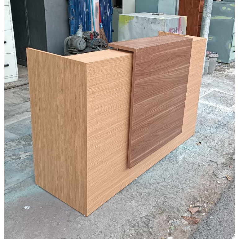 Jual meja resepsinist meja counter meja bar furniture custom new ...