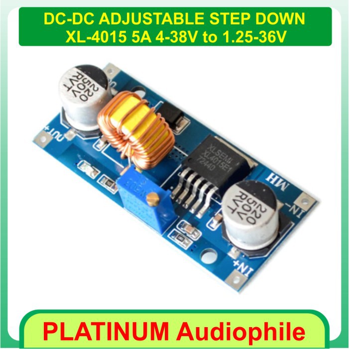 Jual Step down XL4015 5A DC to DC Stepdown adjustable converter modul XL-4015 | Shopee Indonesia
