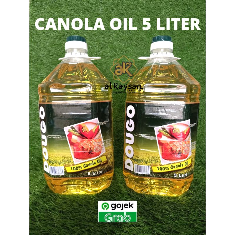Jual DOUGO CANOLA OIL 5 LITER MINYAK KANOLA | Shopee Indonesia