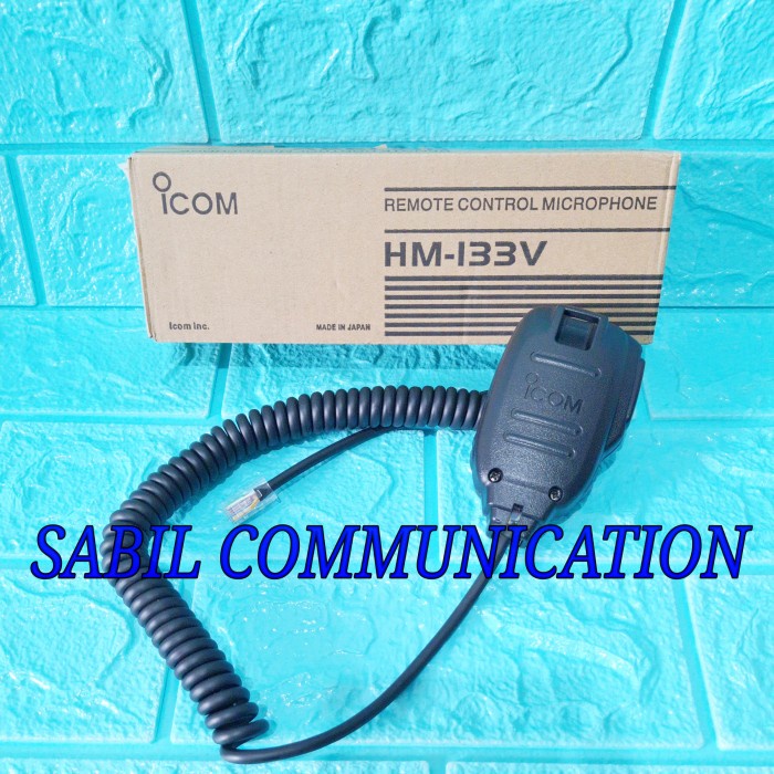 Jual Update Extramic Radio Rig Icom Hm133V Hm133 Mic Radio Icom 2300H ...