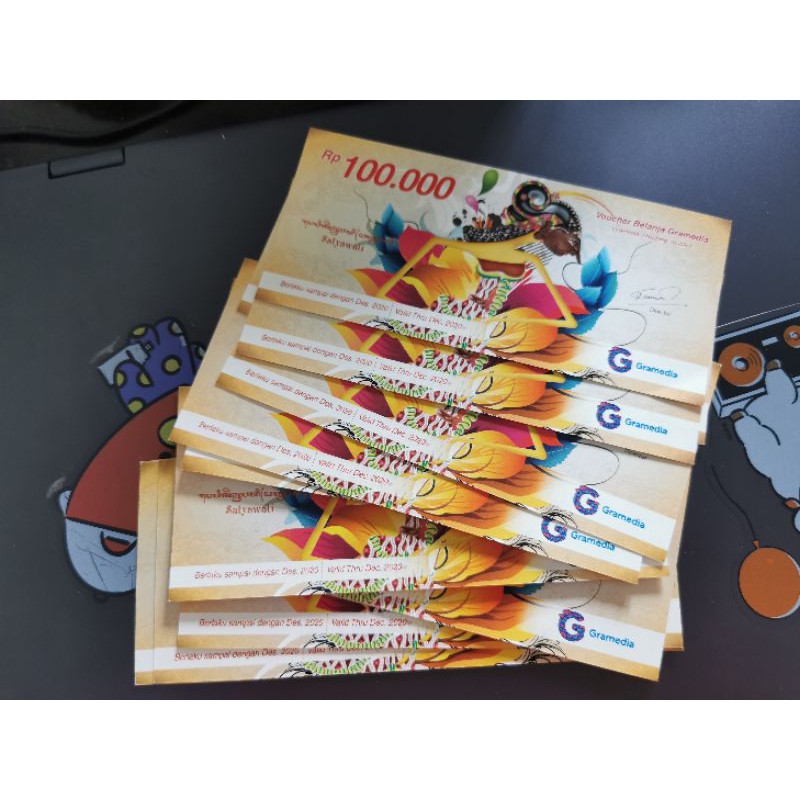 Jual Voucher Gramedia 100rb | Shopee Indonesia