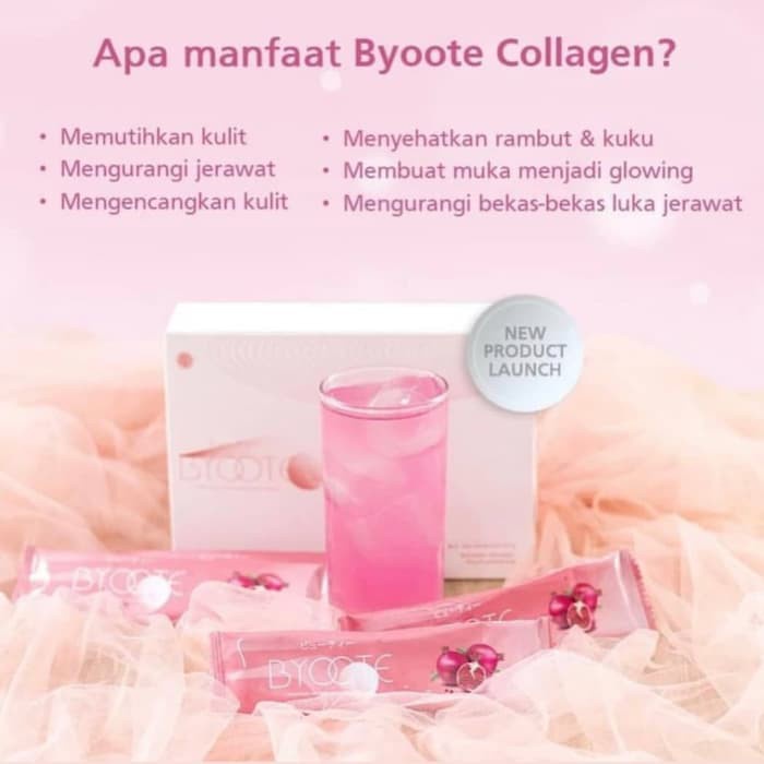 Jual Collagen Drink Byoote & Byt Colla 1 Box 16 Sachet Bpom & Halal | Shopee Indonesia