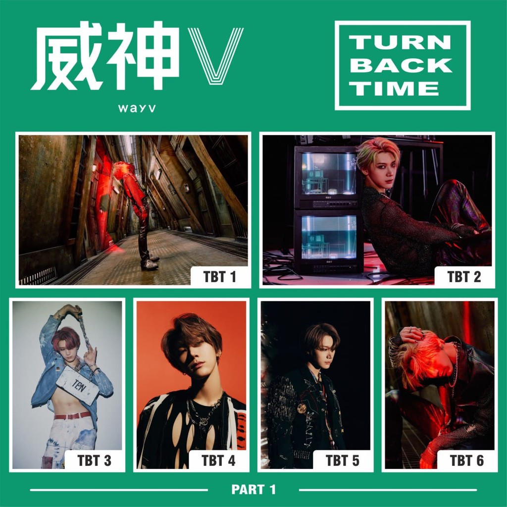 Jual POSTER WAYV TURN BACK TIME LUCAS XIAOJUN WINWIN TEN YANGYANG ...