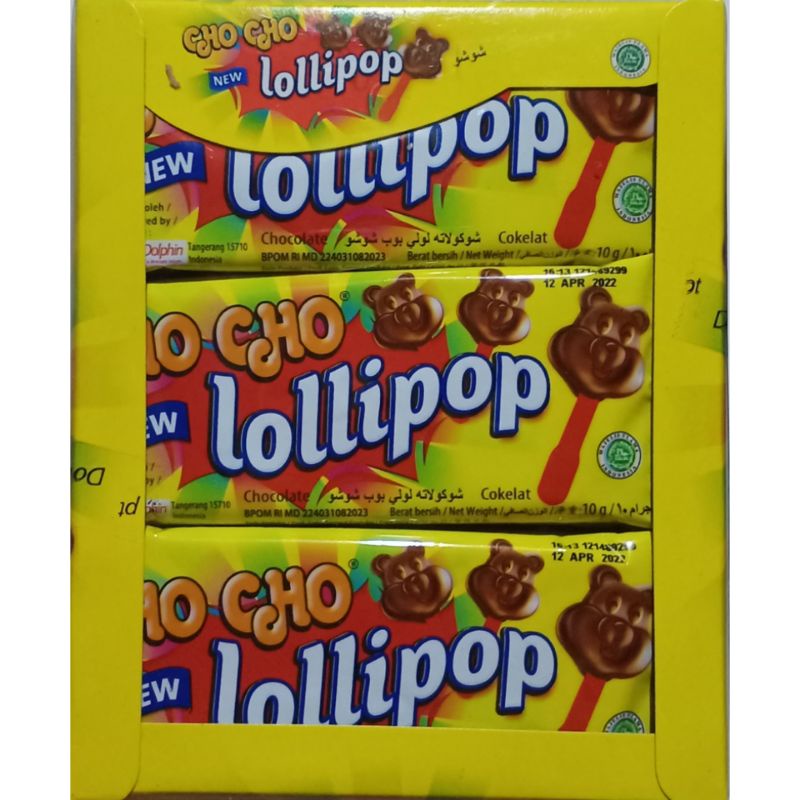 Jual Chocho Lollipop (24pcs) | Shopee Indonesia