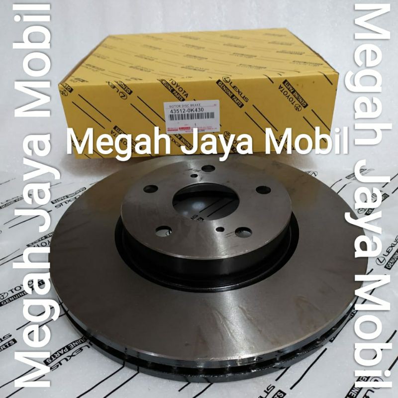 Jual Disc brake piringan cakram rem Innova Reborn 2016 2017 up 1pc ...